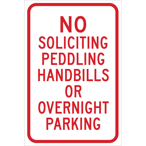 Brady 115526 B-959 TRAFFIC SIGNS