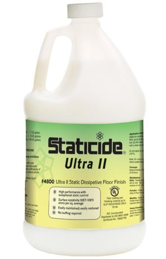 ACL Staticide Staticide® 4800-1 Staticide Ultra II Floor Finish, Gallon