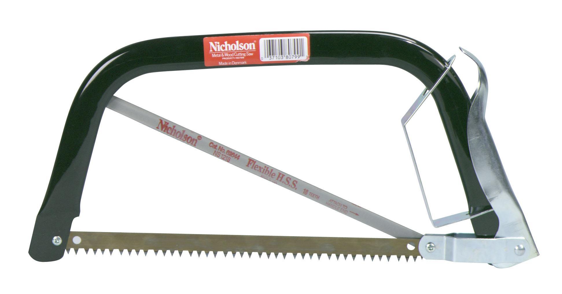 Nicholson 80799 12" Combination Bowsaw and Hacksaw