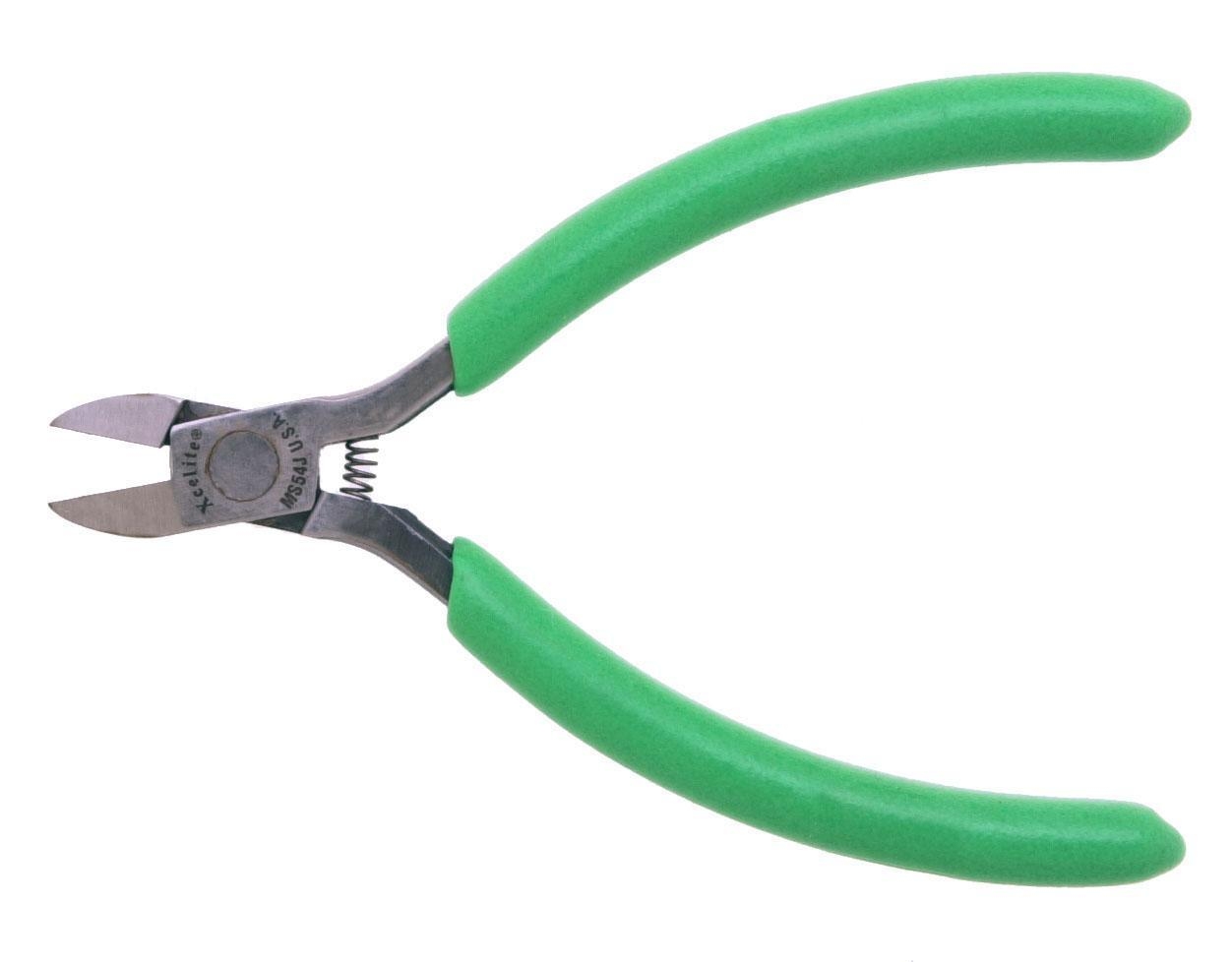 Xcelite MS54JN 4" Flush Oval Head Cutter with Green Cus