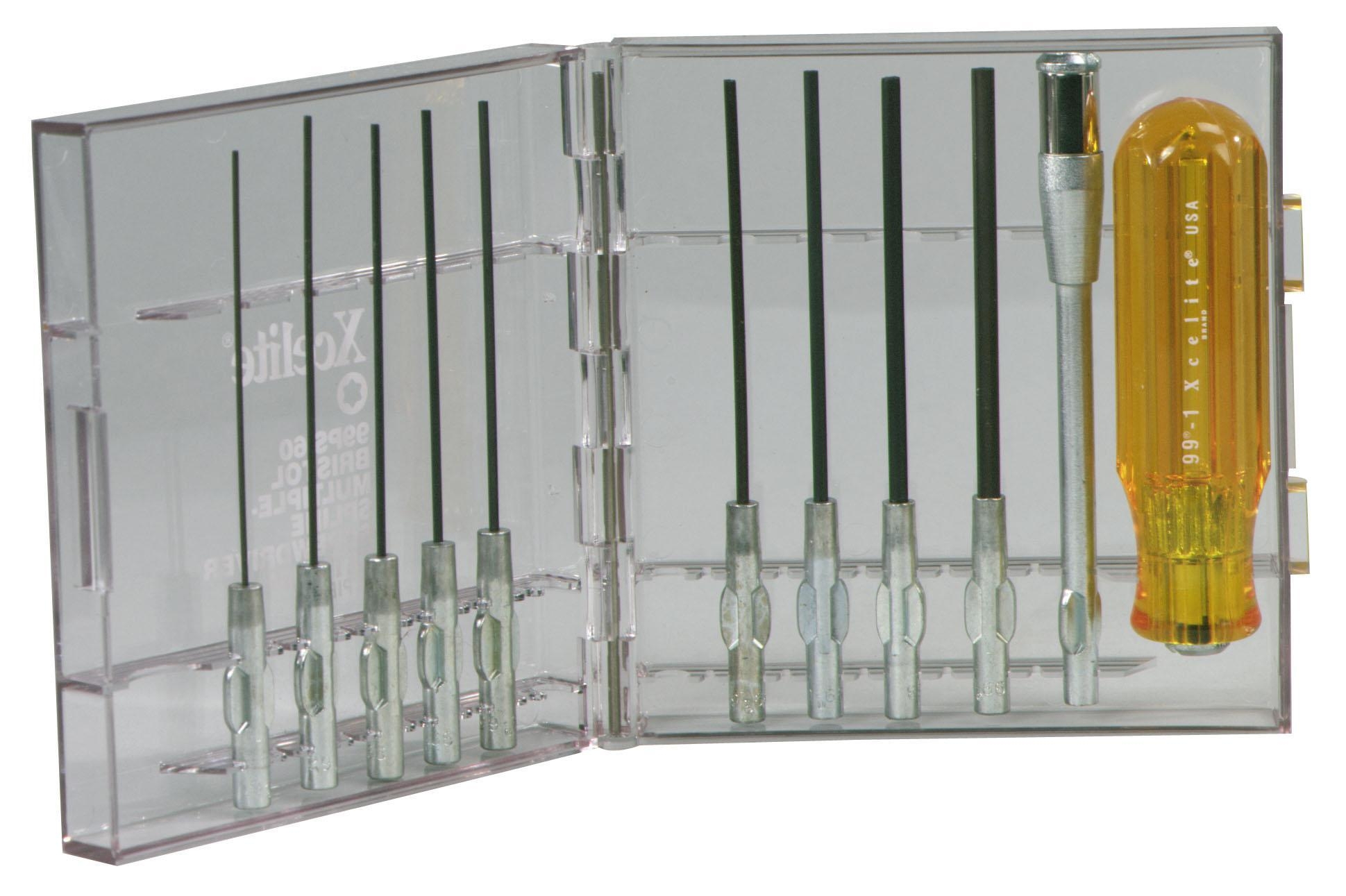 Xcelite 99PS60N (99PS60) Bristol Multiple-Spline Socket Set